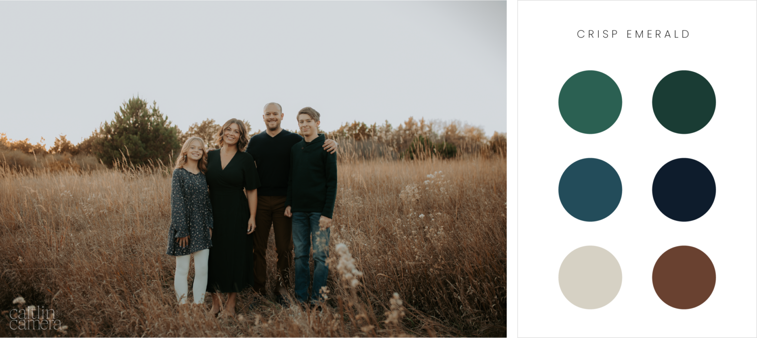 6 Photoshoot Outfit Color Scheme Ideas - Caitlin & Camera